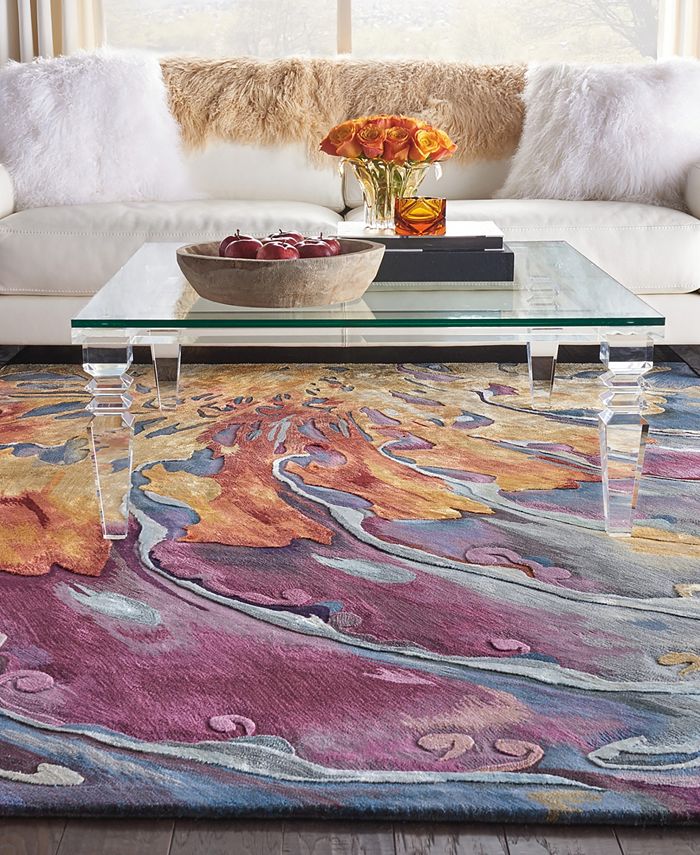 Nourison Home Prismatic PRS08 8'6" x 11'6" Area Rug - Macy's