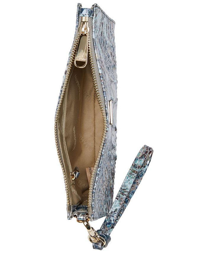 Brahmin Daisy Melbourne Embossed Leather Clutch - Macy's