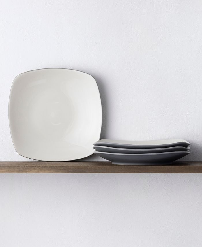 Noritake Colorwave Square Salad Plates, Set of 4 - Macy's