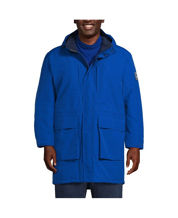Lands' End Men's Big & Tall Squall Insulated Waterproof Winter Parka ...