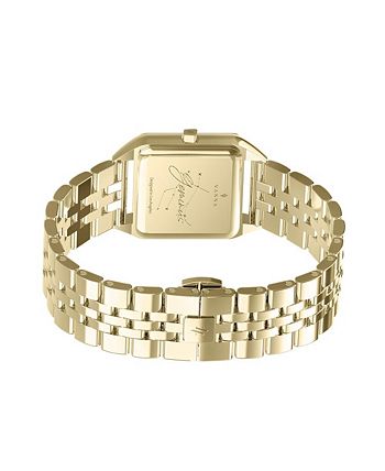 VANNA Geminus Women's Sandstone and Pearl Stainless Steel Watch - Macy's