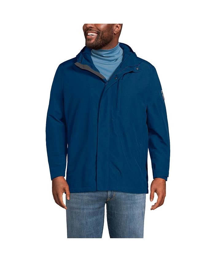 Lands' End Men's Squall Waterproof Insulated Winter Jacket - Macy's