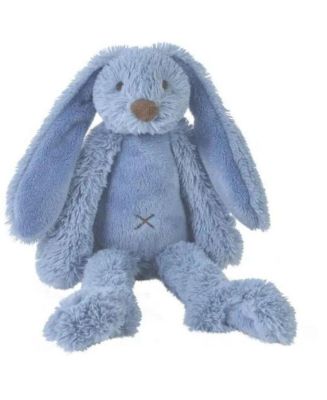 Rabbit Richie Deep Blue Plush by Happy Horse 15 Inch Stuffed Animal Toy ...