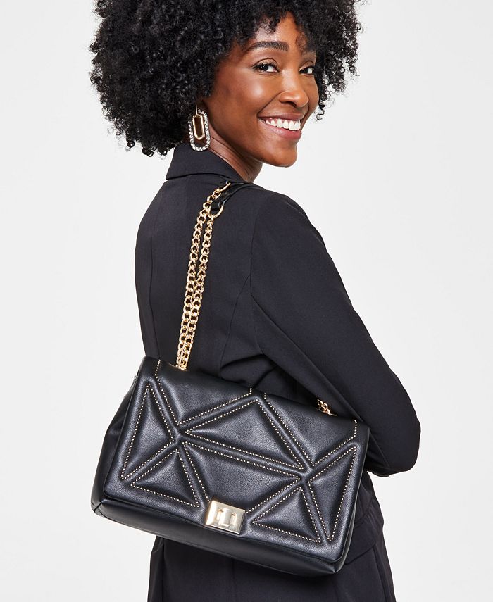 I.N.C. International Concepts Soft Ajae Trapunto Shoulder Bag, Created ...