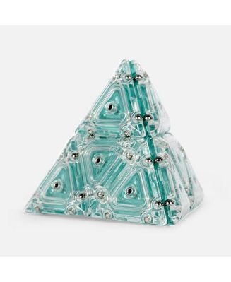 Aqua Pyramid Magnetic Triangles Set of 12 Fidget & Building Toy - Macy's