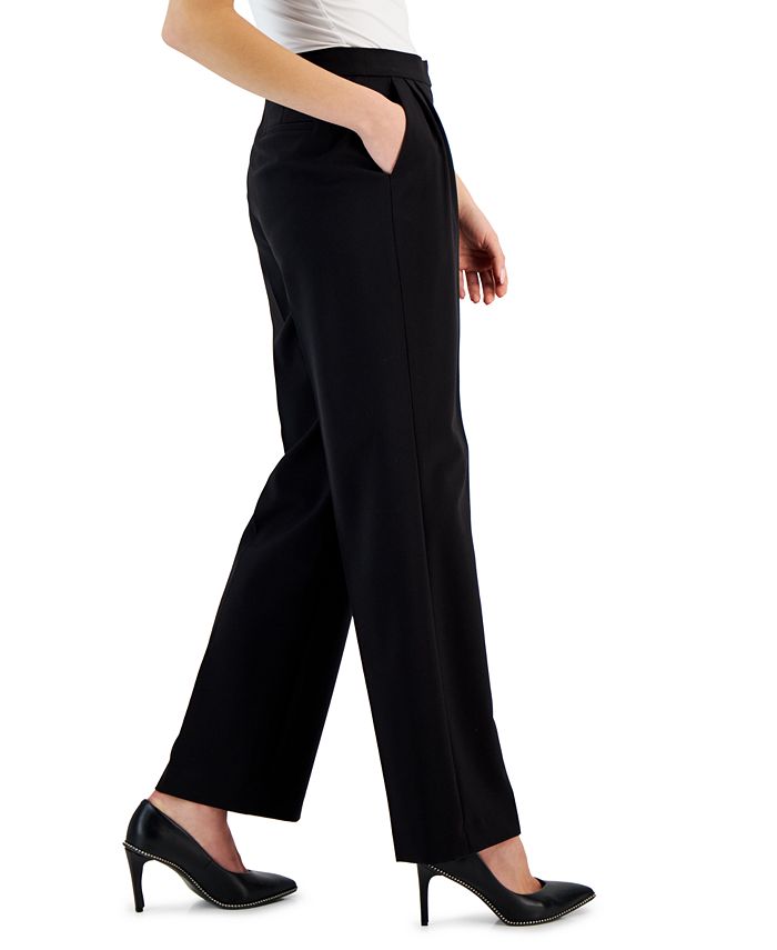 Bar III Women's Bi-Stretch Wide-Leg Pants, Created for Macy's - Macy's