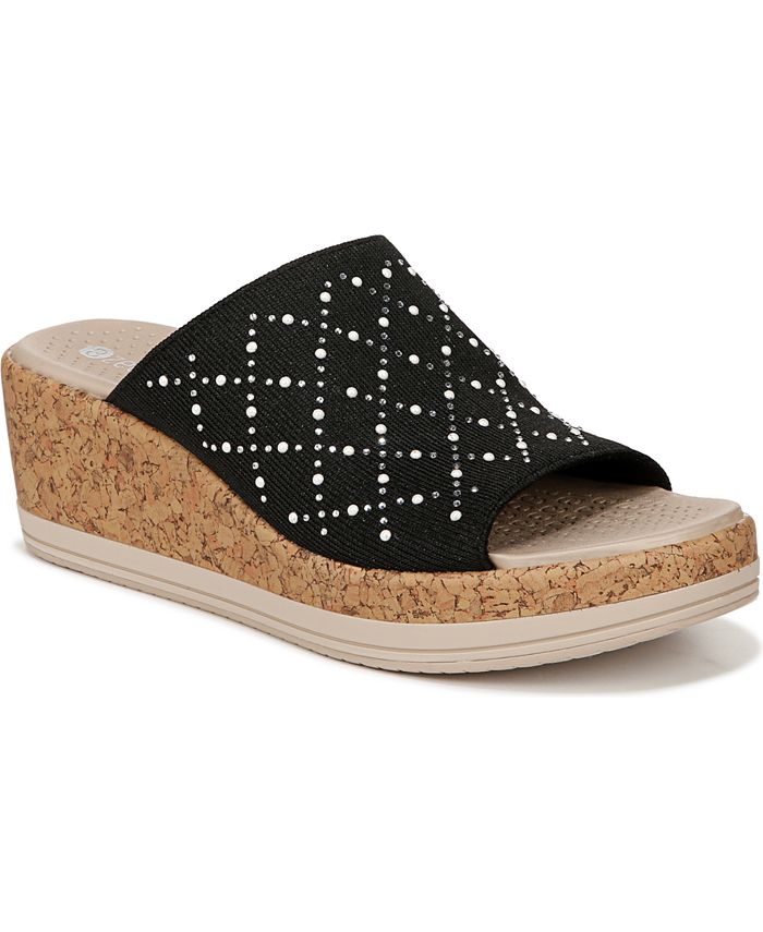 Bzees Royal Washable Slide Wedge Sandals Macys