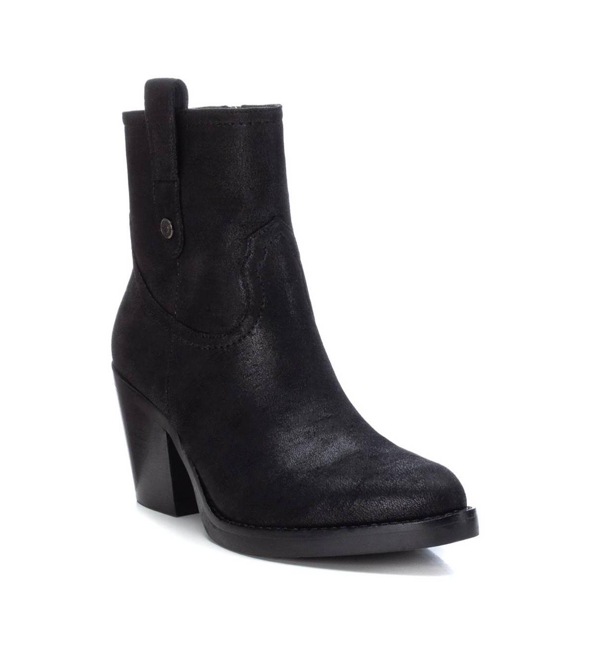 Click here for Womens Italian Western Booties By Xti - Black prices