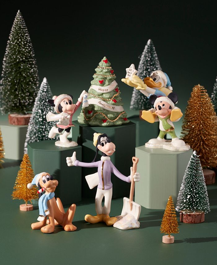 Lenox Disney 100th Anniversary Figurines, Set Of 5 - Macy's