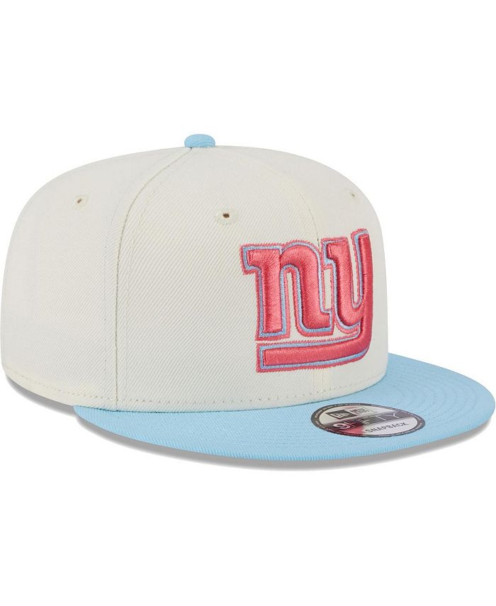 New Era Men's Cream, Light Blue New York Giants Two-Tone Color Pack ...