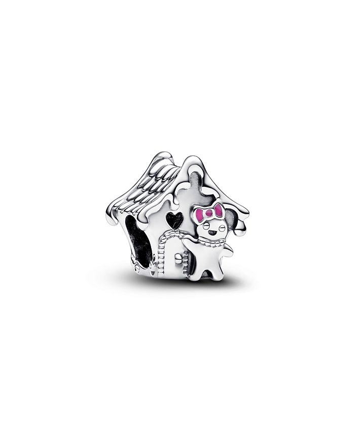 Pandora Sterling Silver Gingerbread House Charm - Macy's