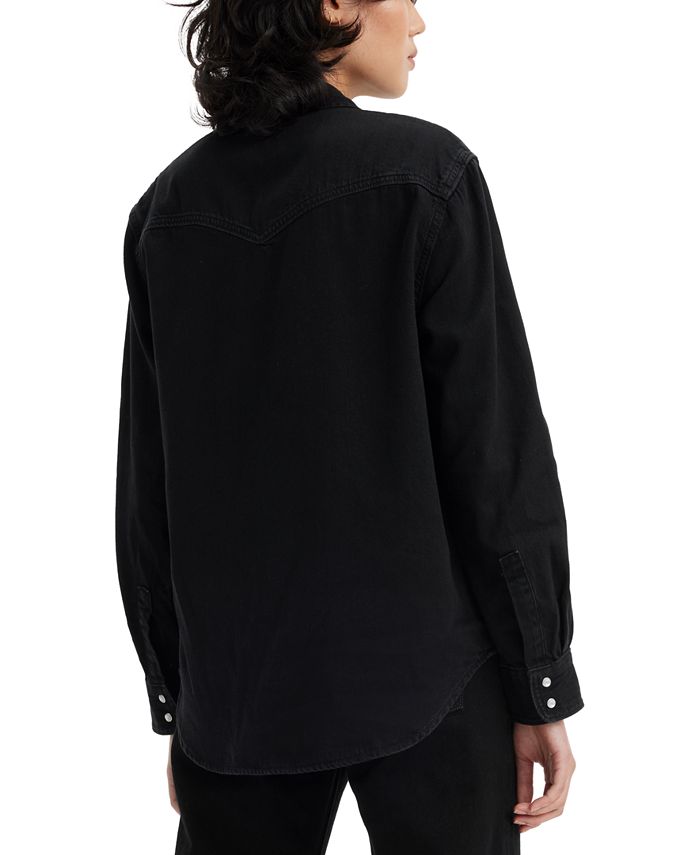 Levi's Women's Sawyer Studded Western Shirt - Macy's