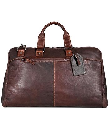 Jack Georges Voyager Leather XLarge Convertible Valet Bag - Macy's