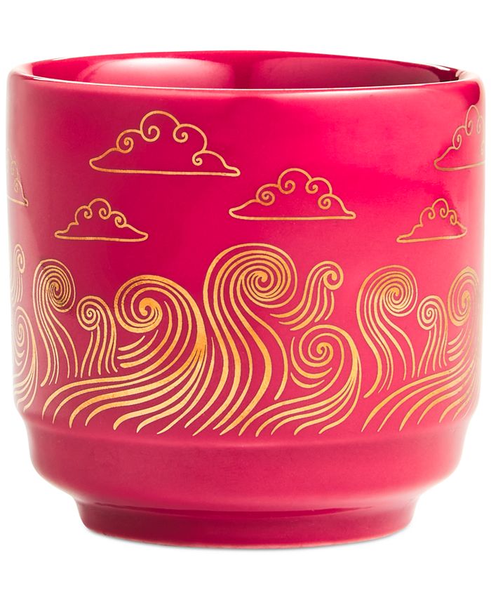 Holiday Lane Lunar New Year Dragon Teapot & Cups Set, Created For Macy ...