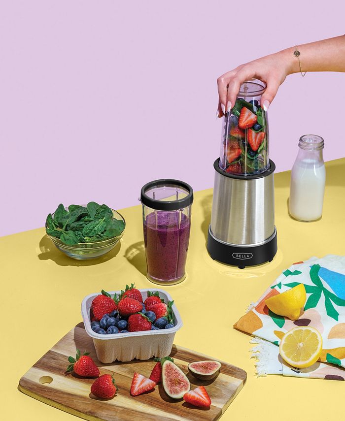 Bella 8-Pc. Personal 285-Watt Rocket Blender - Macy's