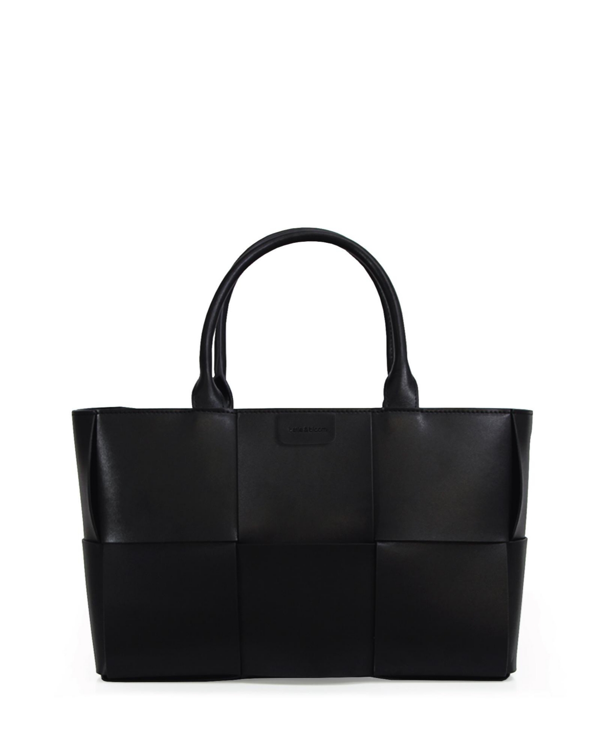 Click here for Belle & Bloom Long Way Home Woven Tote - Black prices
