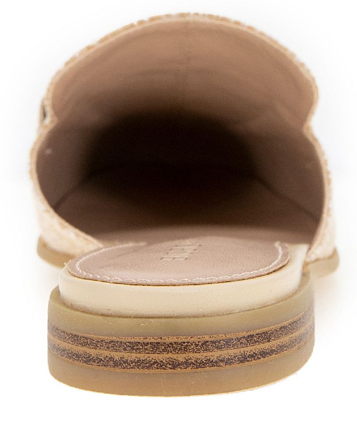 BCBGeneration Women's Zorie Tailored Slip-On Loafer Mules - Macy's