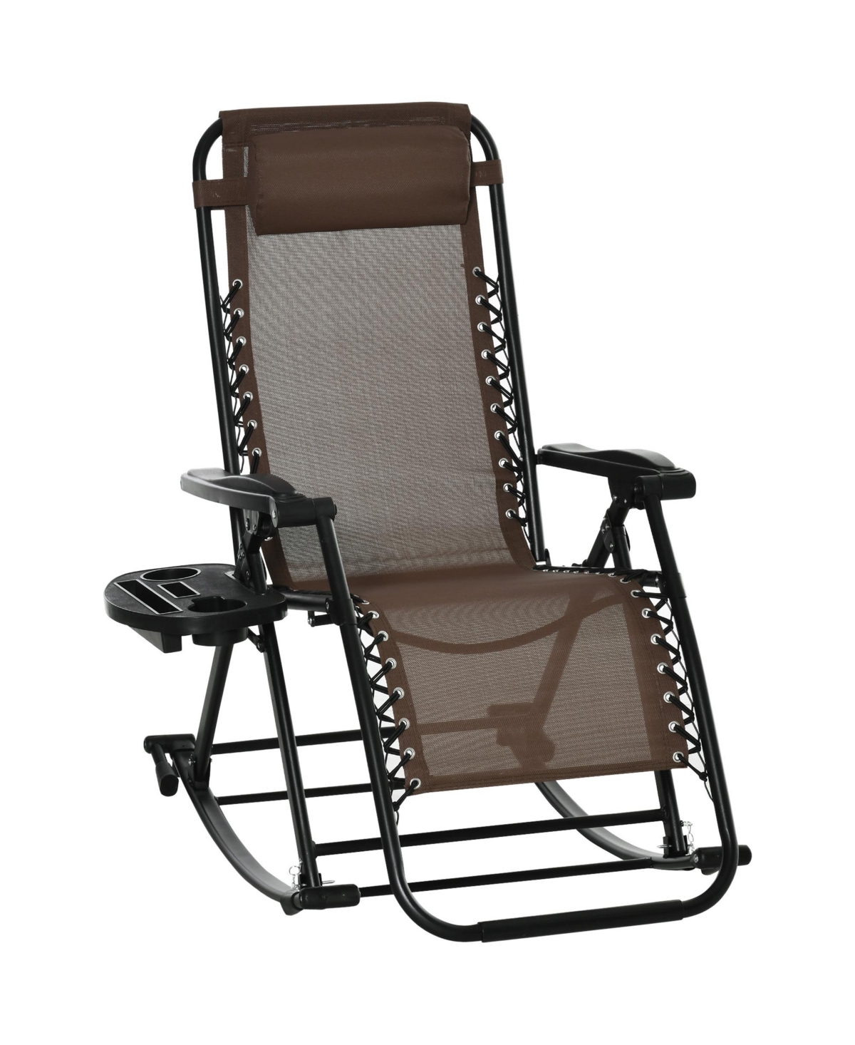 Click here for Outsunny Rocking Zero Gravity Lounge Chair  Foldin... prices