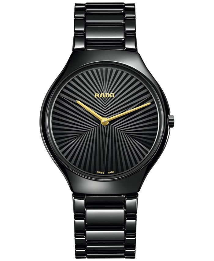 Rado Unisex Swiss Automatic True Round Thinline x Great Gardens of the ...