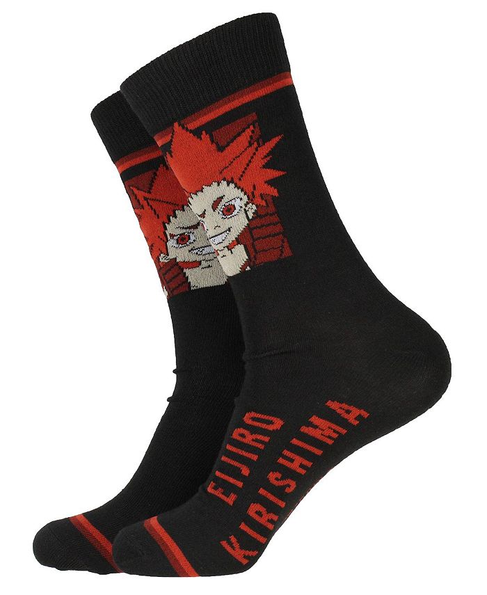 My Hero Academia Character Designs 6 Pack Unisex Adult Crew Socks - Macy's