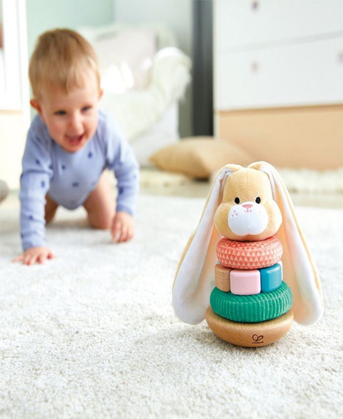 Hape Bunny Stacker Toddler Toy - Macy's