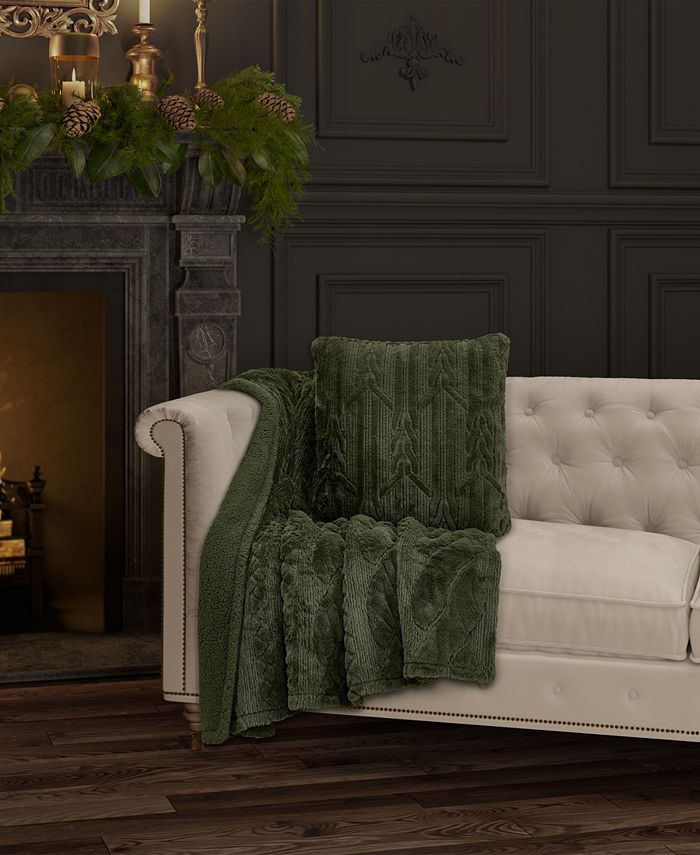 J Queen New York Cava Throw, 60" x 50" - Macy's