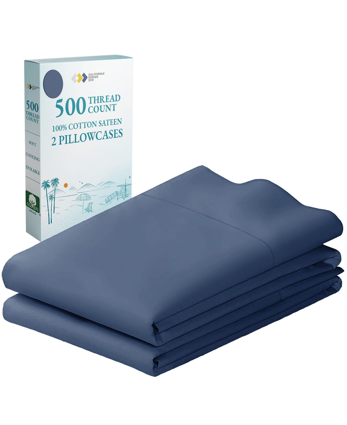 Click here for King Size 100 Cotton 500 Thread Count Pillow Cases... prices