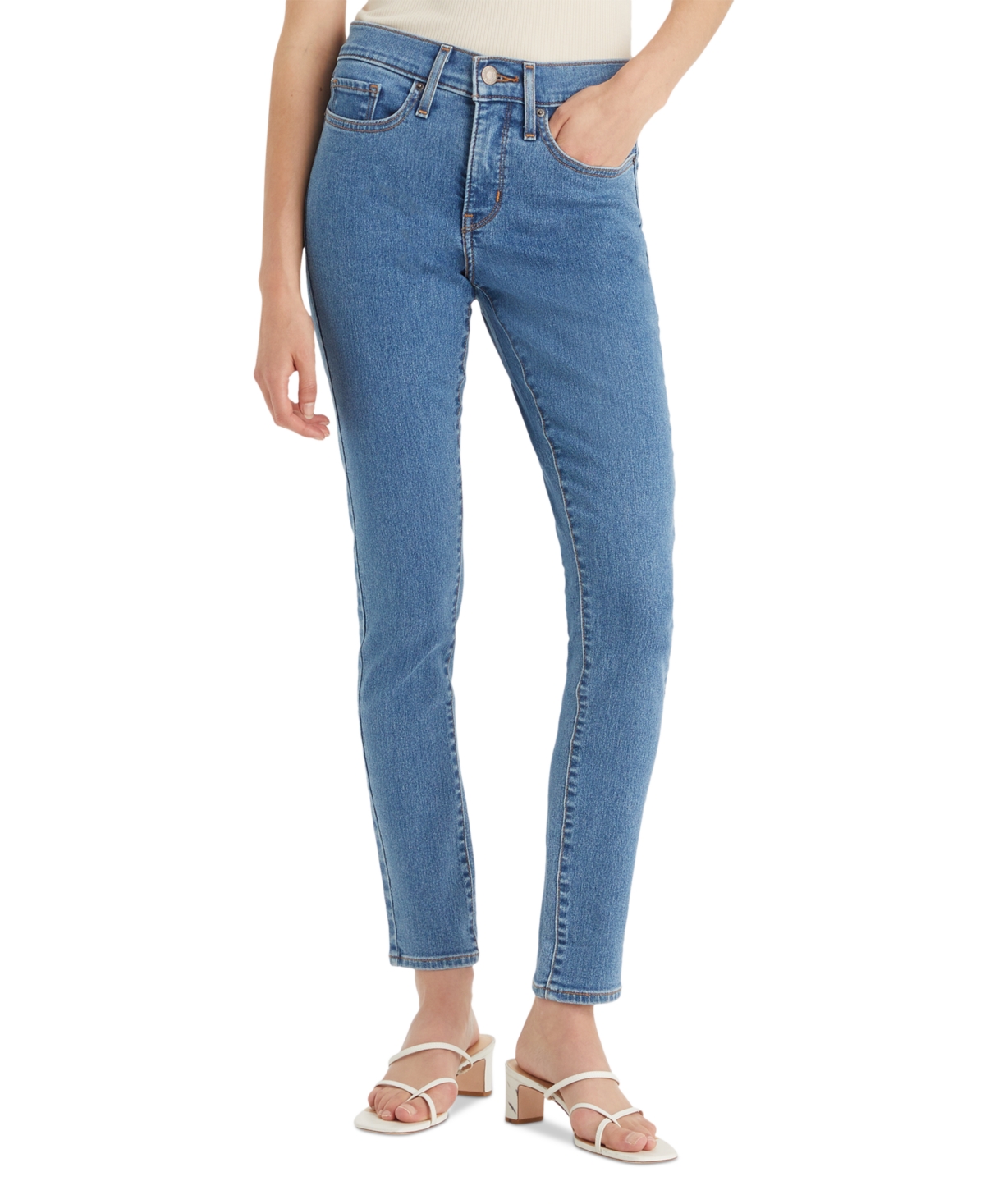 Click here for Levis Womens 311 Mid Rise Shaping Skinny Jeans - W... prices