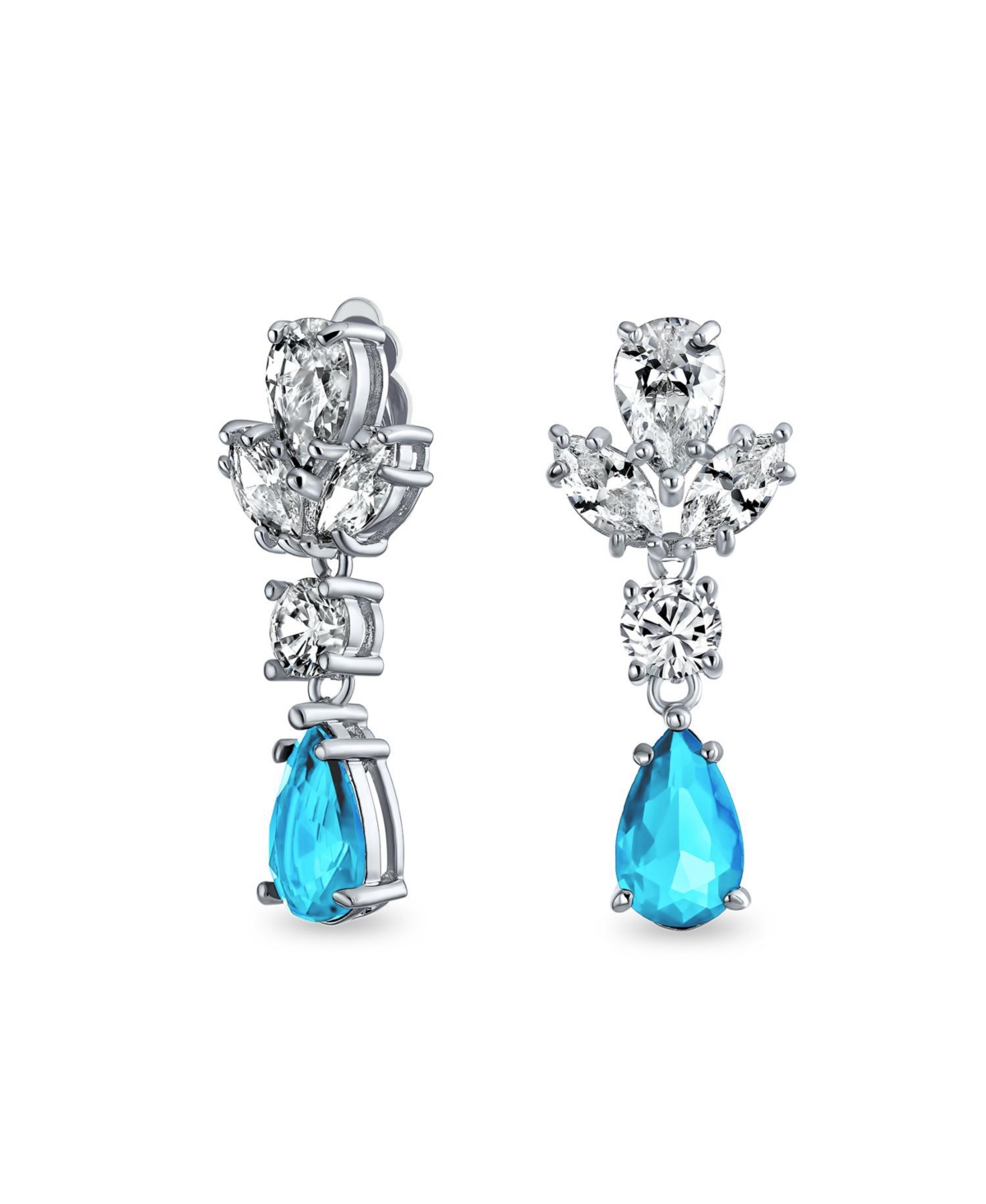 Click here for Bling Jewelry Cubic Zirconia Cz Statement Dangle L... prices