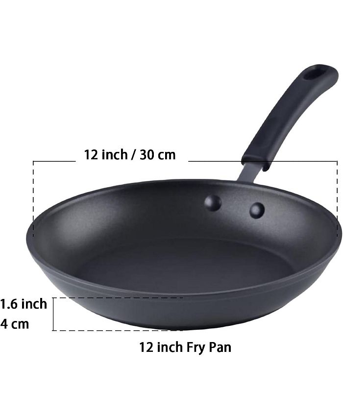 Cook N Home Nonstick Saute Fry Pan Professional Hard Anodized 12 inch ...