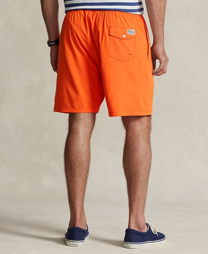 Polo Ralph Lauren Men's Big & Tall Mesh-Lined Swim Trunks - Macy's