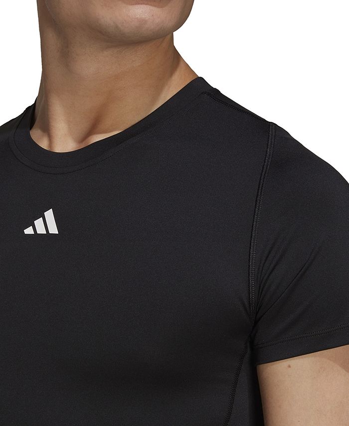 adidas Men's Techfit Performance Training T-Shirt - Macy's