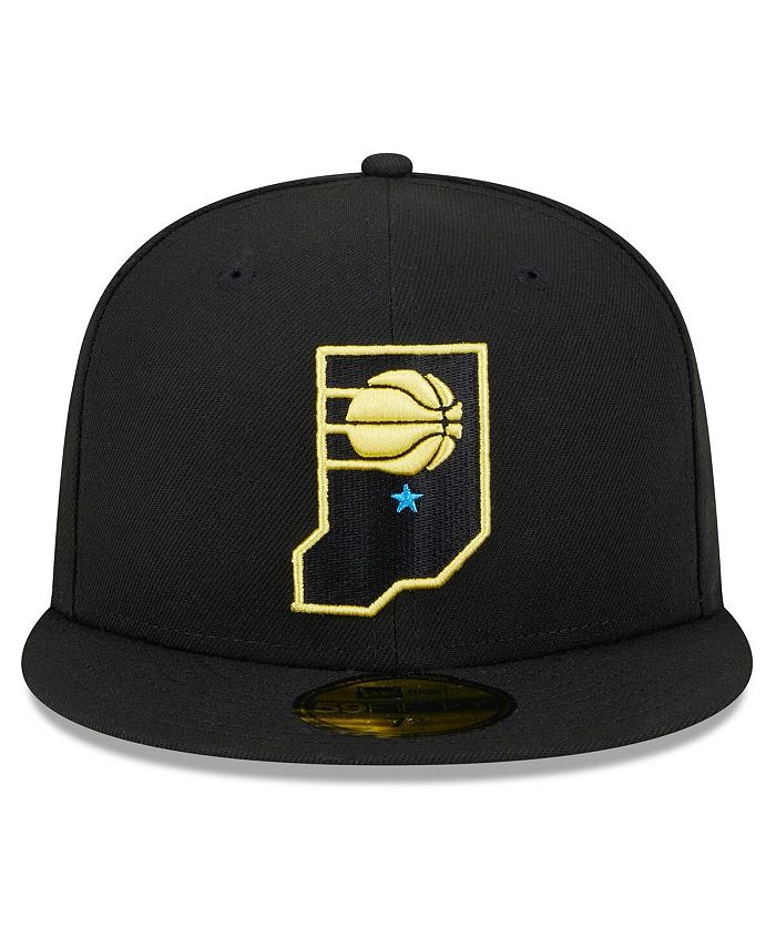 New Era Men's Black Indiana Pacers 2023/24 City Edition Alternate ...