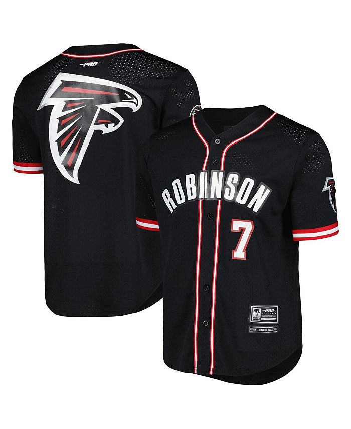 Pro Standard Men's Bijan Robinson Black Atlanta Falcons Mesh Baseball ...