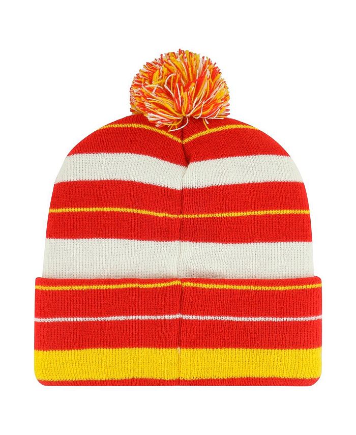 '47 Brand Women's Red Kansas City Chiefs Powerline Cuffed Knit Hat with ...