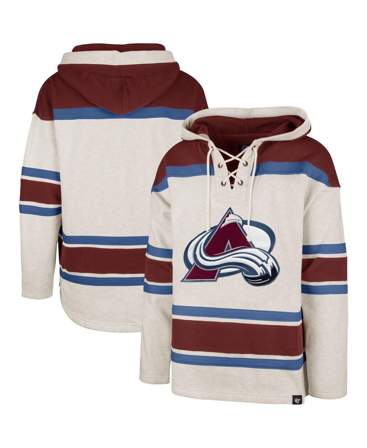 Click here for Mens 47 Brand Oatmeal Colorado Avalanche Rockaway... prices