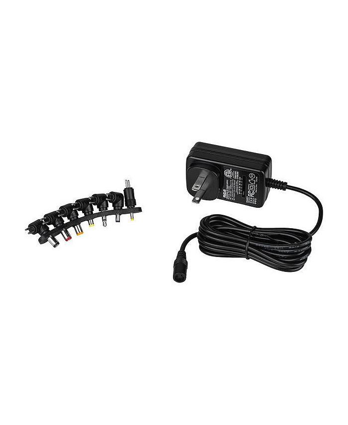 RCA Universal AC To DC Power Adapter - Black - Macy's
