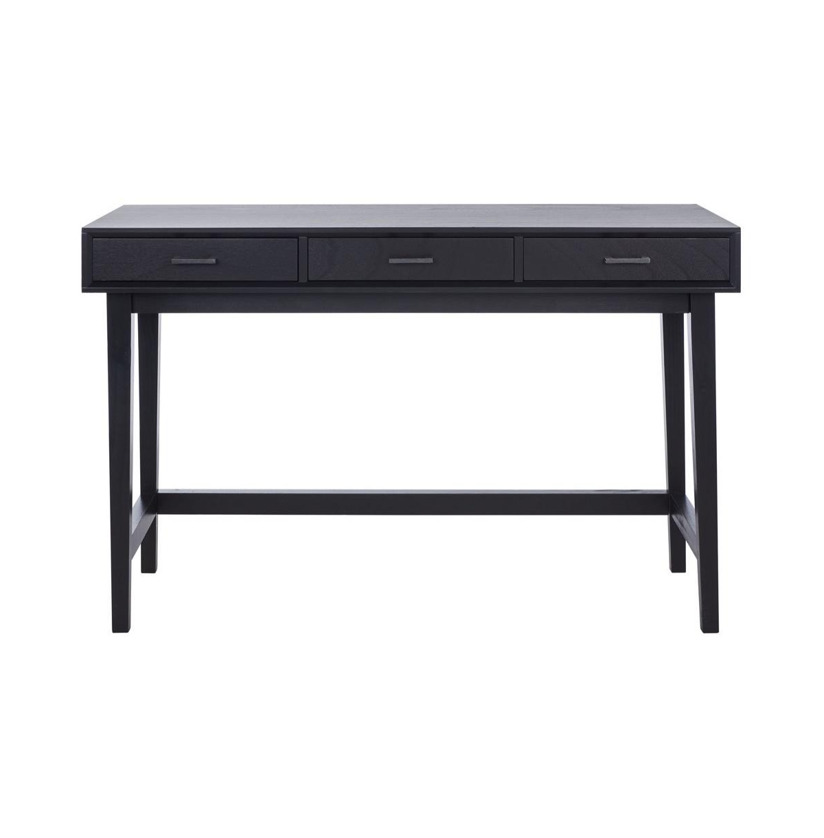 Click here for Hawthorn 3 Drawer Desk - Black prices
