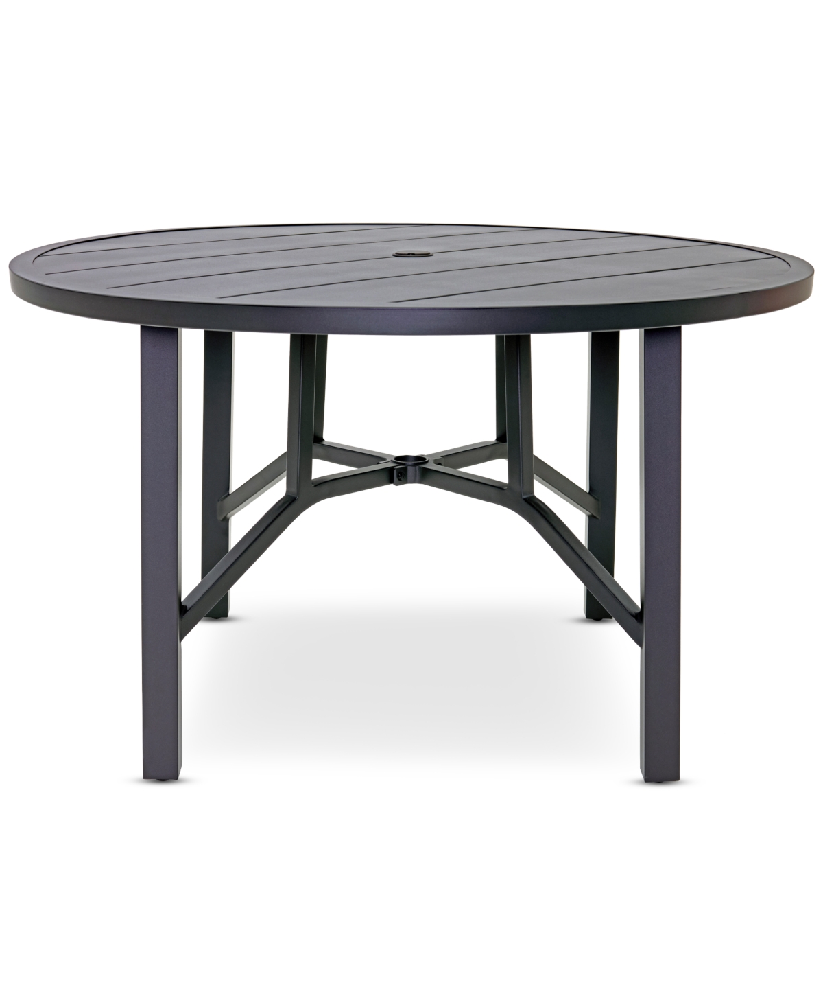 Click here for Astaire 48 Round Outdoor Slat Top Dining Table  Cr... prices