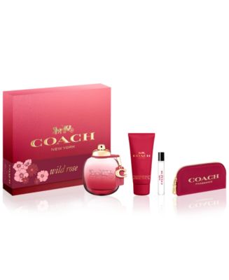 COACH 4-Pc. Wild Rose Eau de Parfum Gift Set - Macy's
