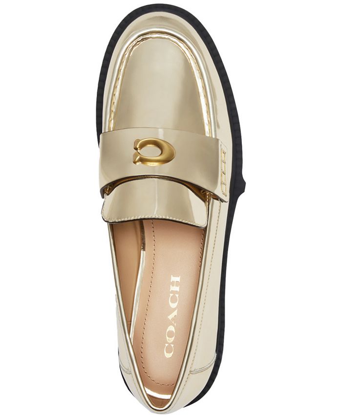 COACH Women's Leah Platform Lug Sole Loafers - Macy's