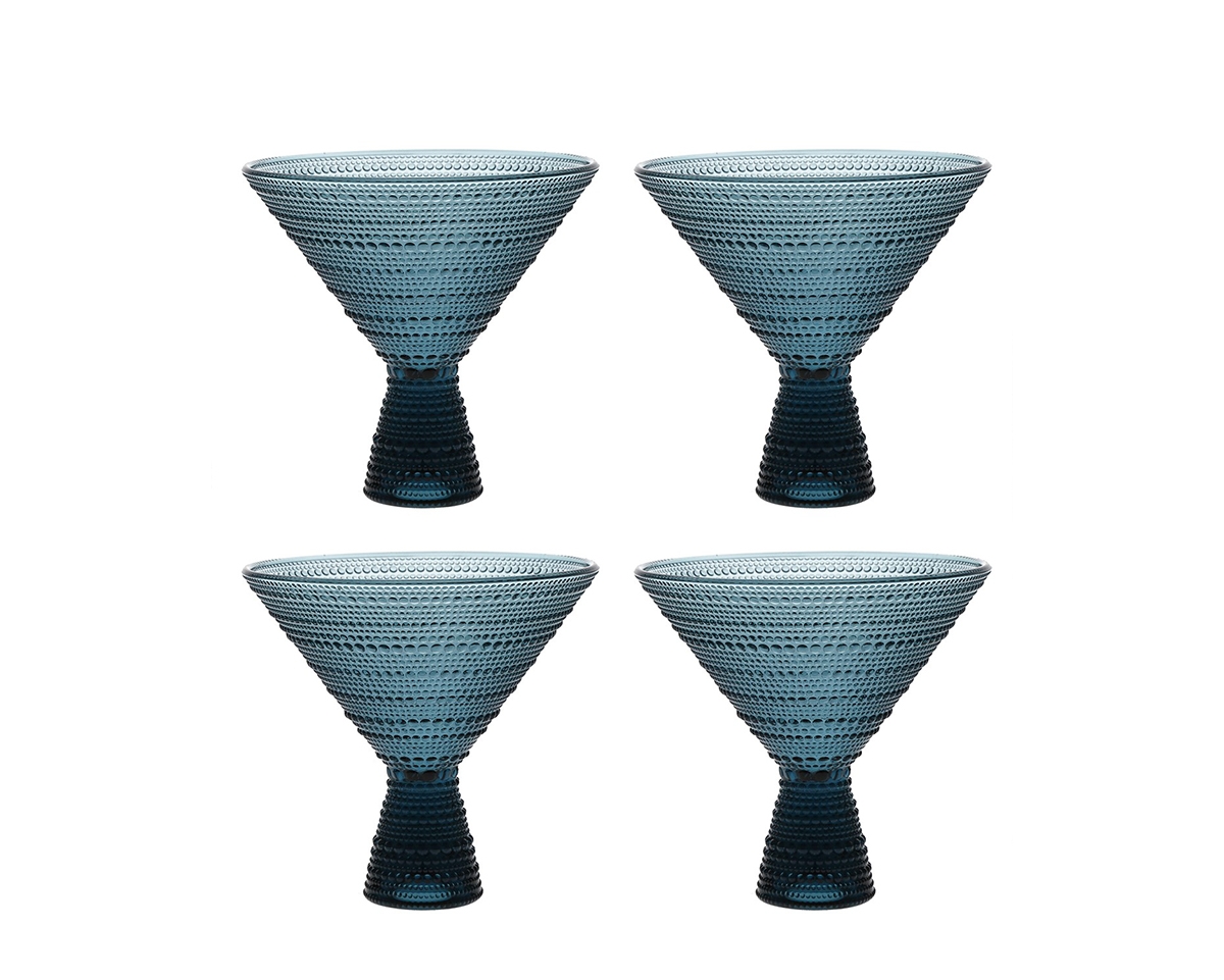 Click here for Fortessa Jupiter Martini Glasses  Set of 4 - Cornf... prices