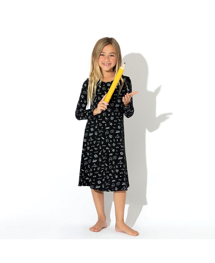 Bellabu Bear Toddler| Child Girls Back To School Long Sleeve Dress - Macy's