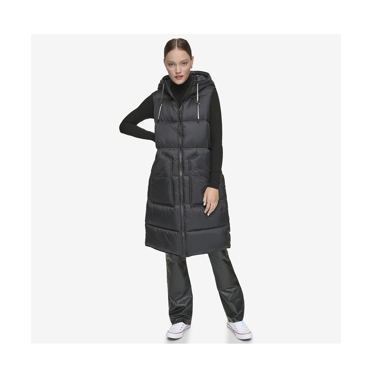 Click here for Andrew Marc Womens Kerr Horizontal Rail Quilted Ma... prices