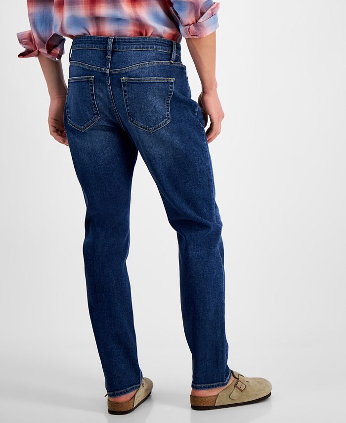 Sun + Stone Men's Sky Athletic Slim Fit Jeans, Created for Macy's - Macy's