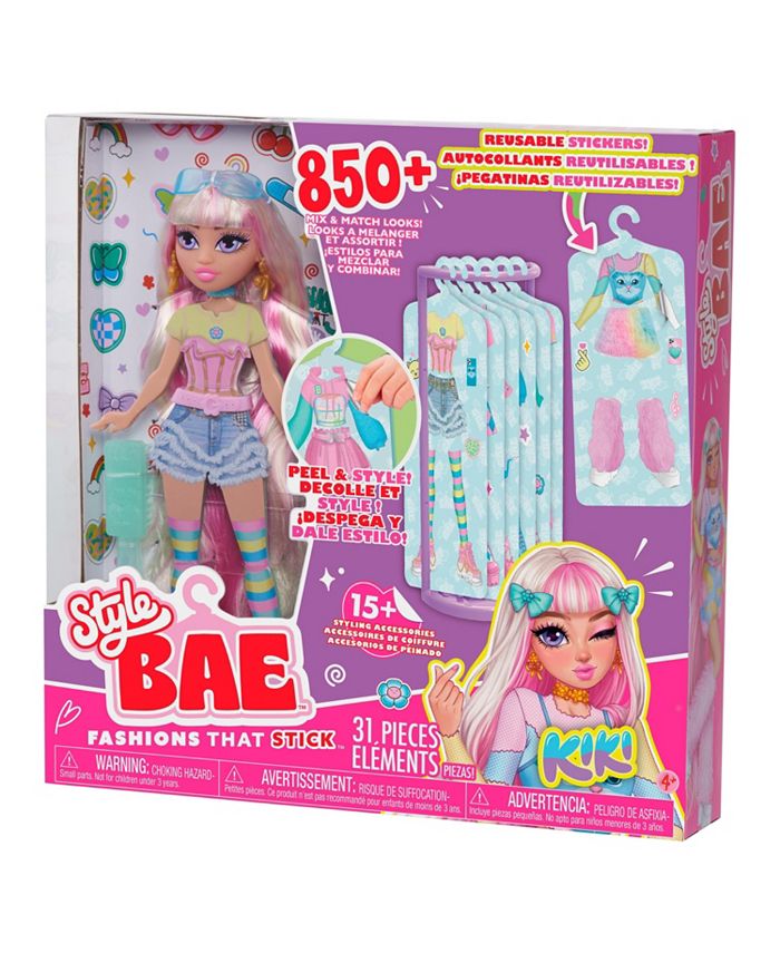 Style Bae Kiki 10" Fashion Doll and Accessories - Macy's