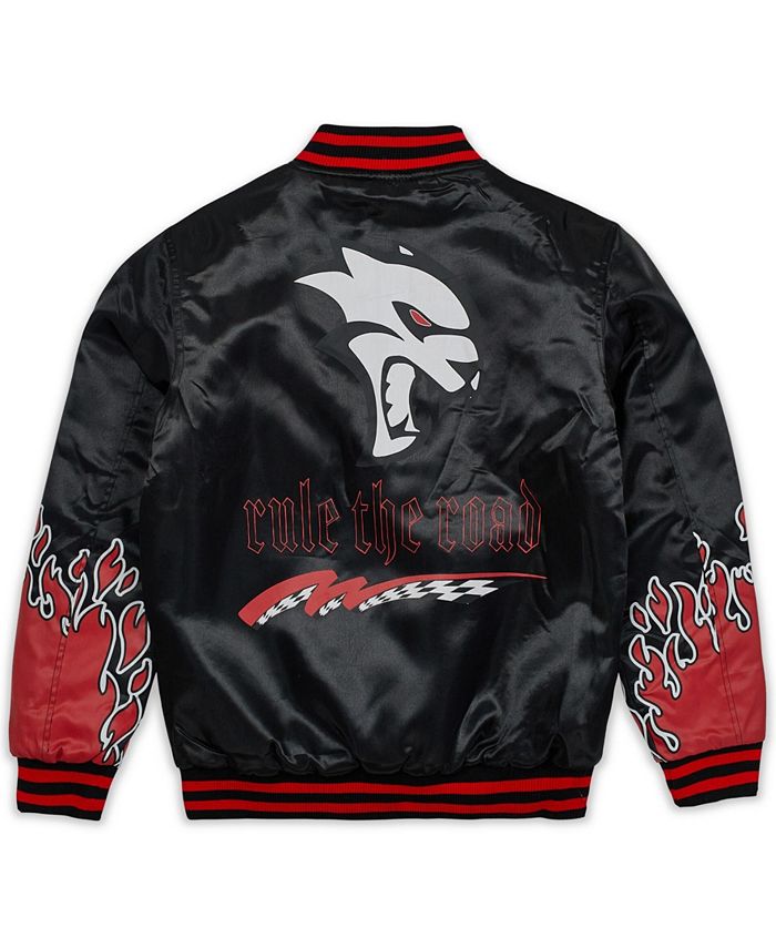 Reason Men's Dodge Hellcat Flame Varsity Jacket - Macy's