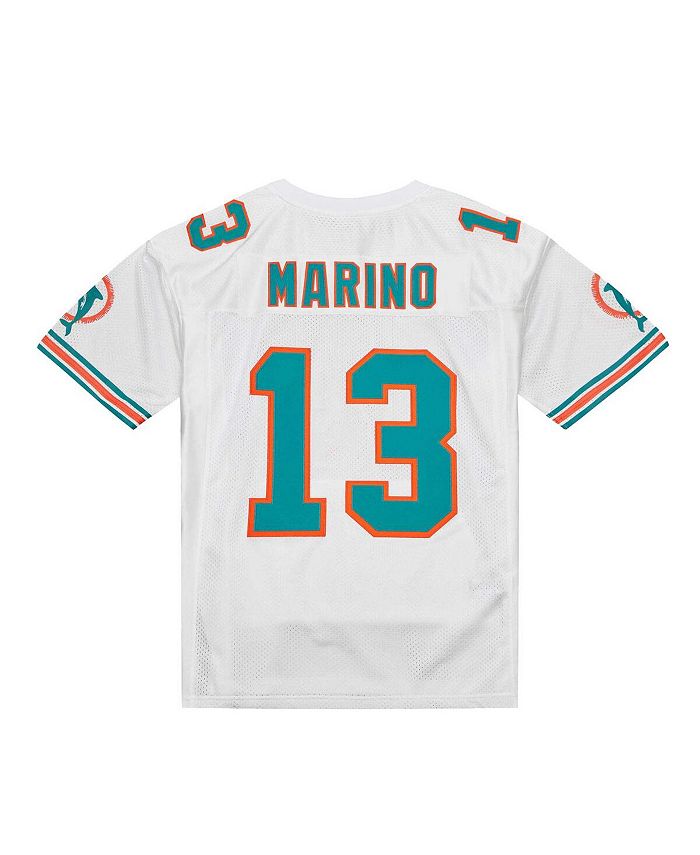 Mitchell & Ness Men's Dan Marino White Miami Dolphins 2004 Authentic ...