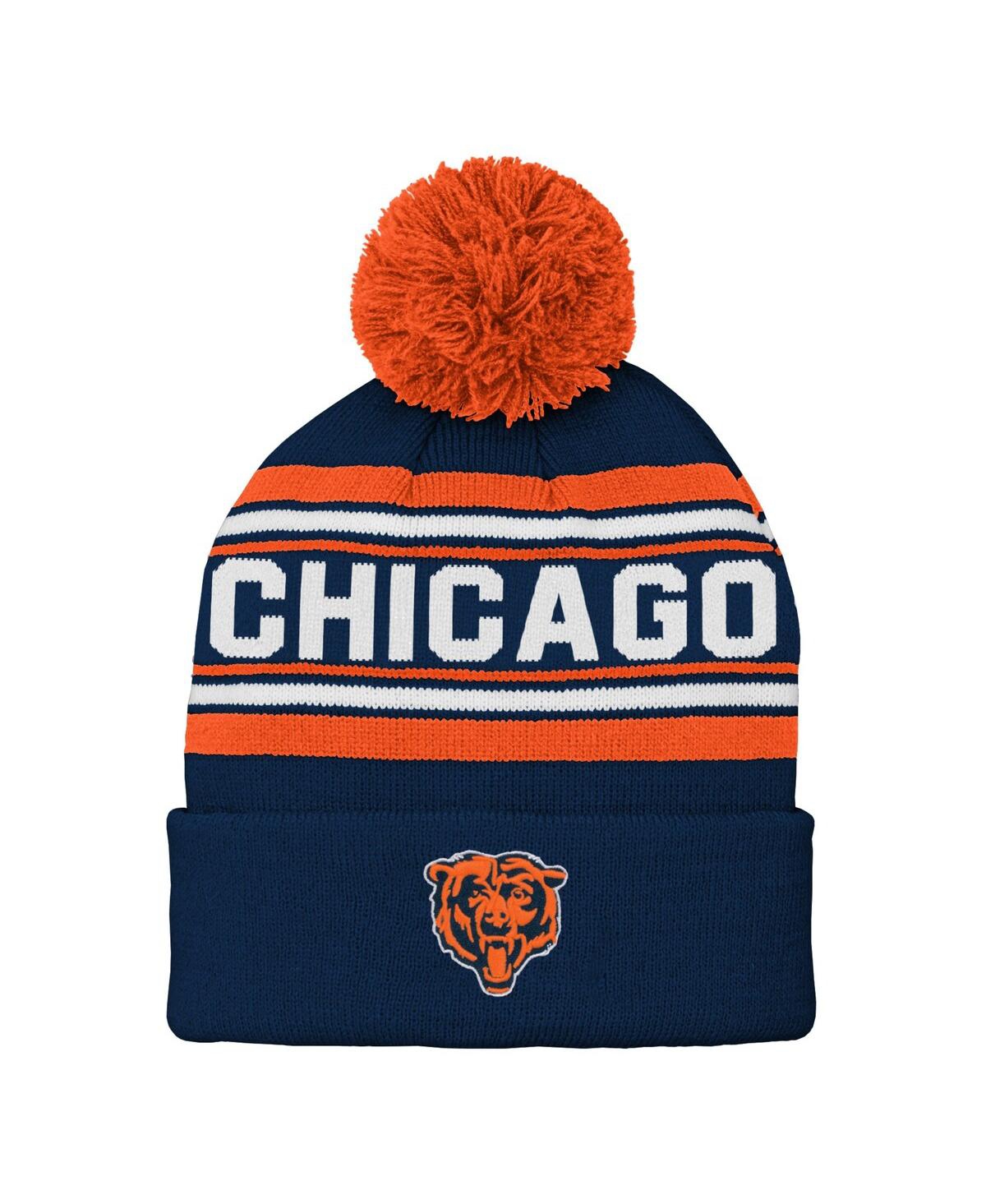 Click here for Youth Boys and Girls Navy Chicago Bears Jacquard C... prices