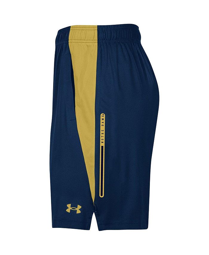 Under Armour Men's Navy Notre Dame Fighting Irish Tech Vent Shorts - Macy's